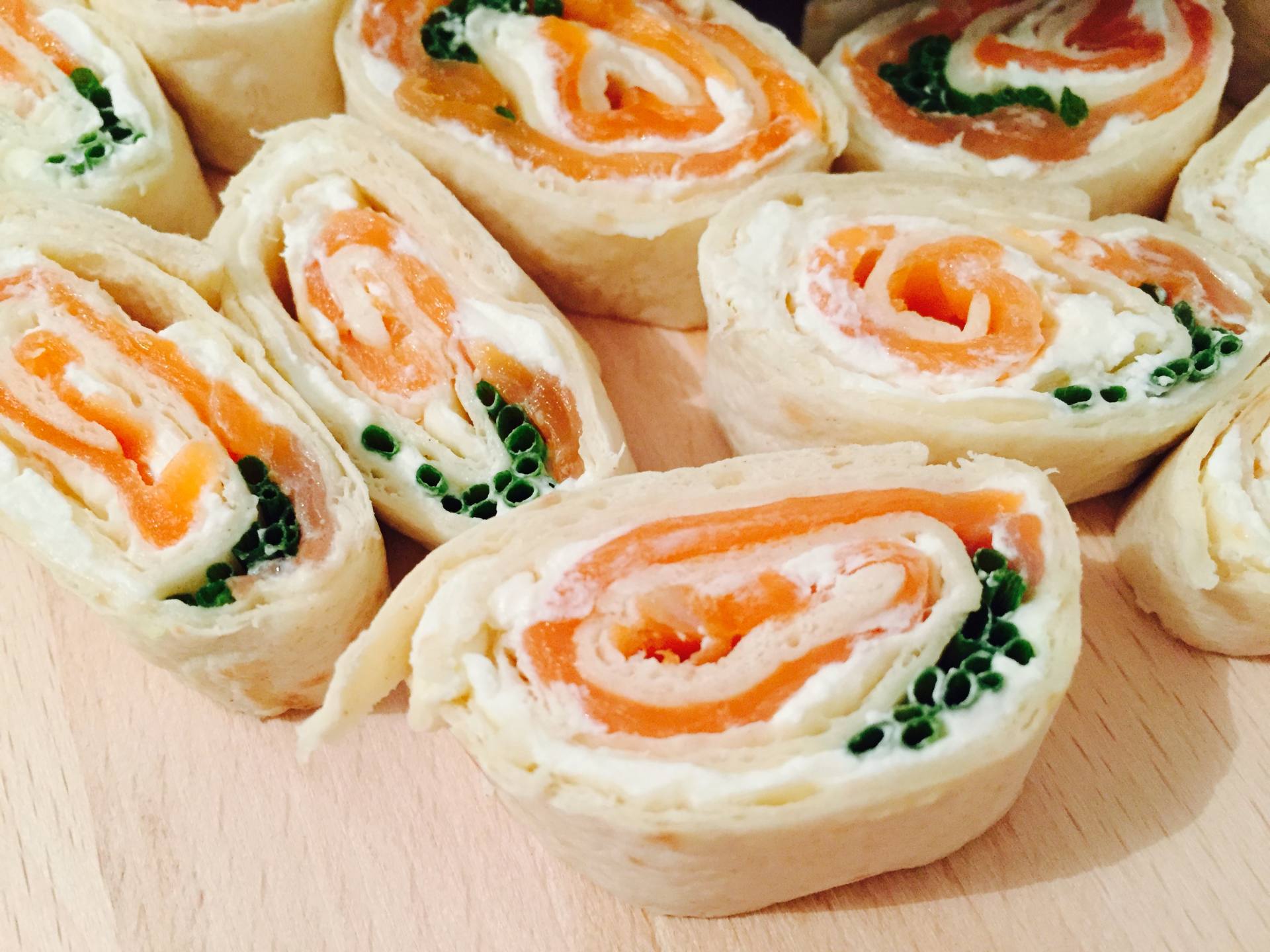 MINI-WRAPS POUR L'APERO - Juste Maudinette