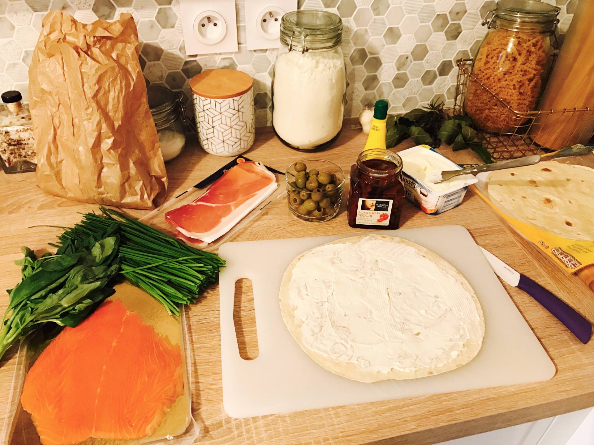 MINI-WRAPS POUR L'APERO - Juste Maudinette