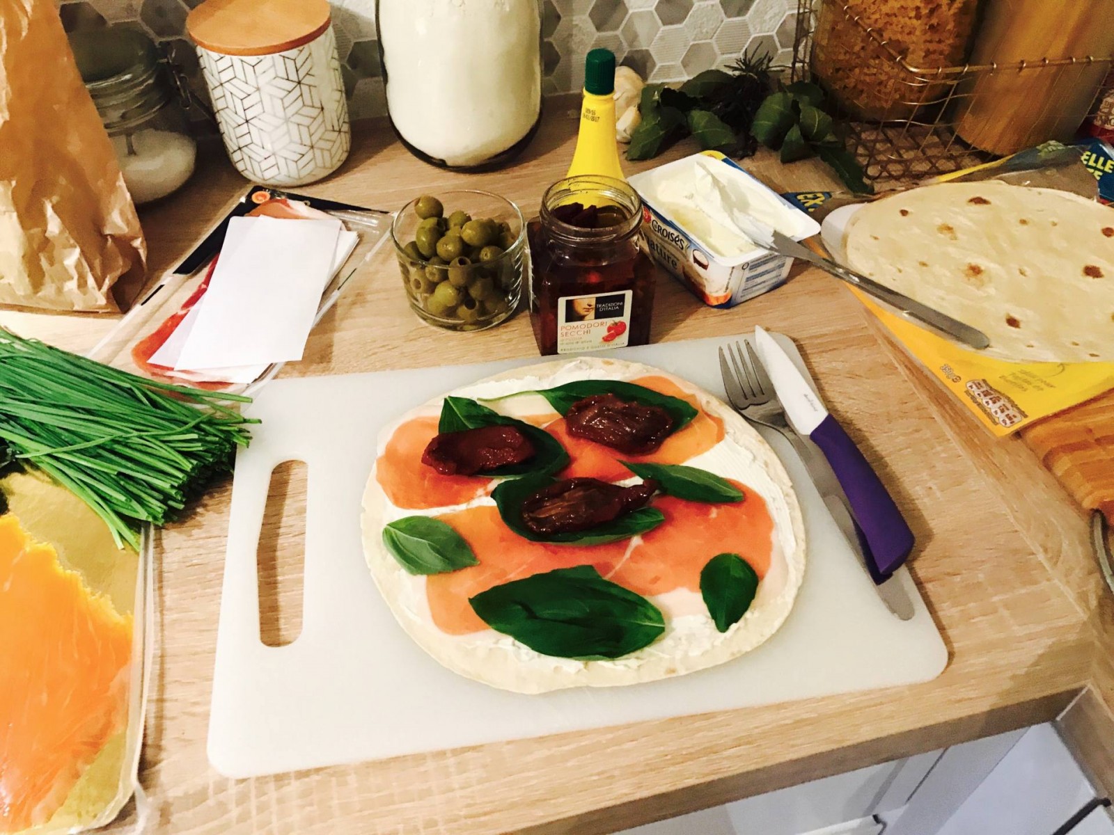 MINI-WRAPS POUR L'APERO - Juste Maudinette