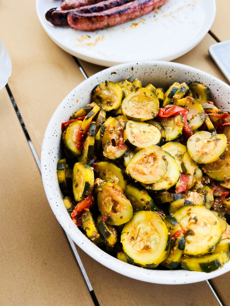 COURGETTES PROVENCALES - Juste Maudinette